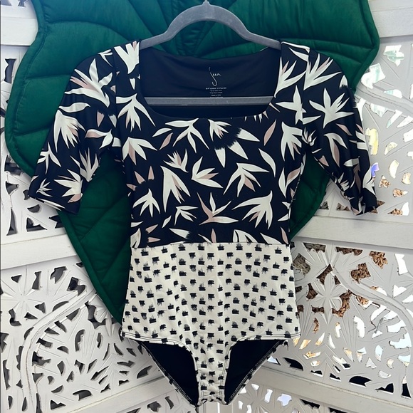 Seea | Swim | Seea One Piece Half Sleeve Surf Suit Swimsuit Size S Bird ...